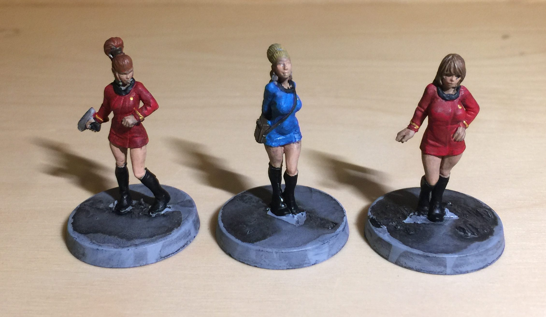 Star Trek Character Miniatures - Retro Sci-Fi Girls : Brent's Basement