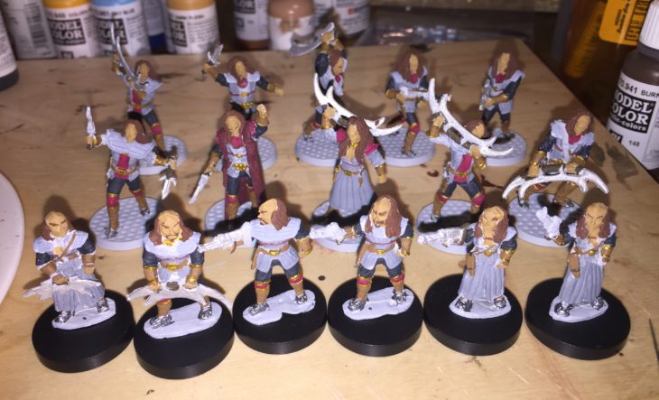 Star Trek Characters - Klingon Miniatures : Brent's Basement