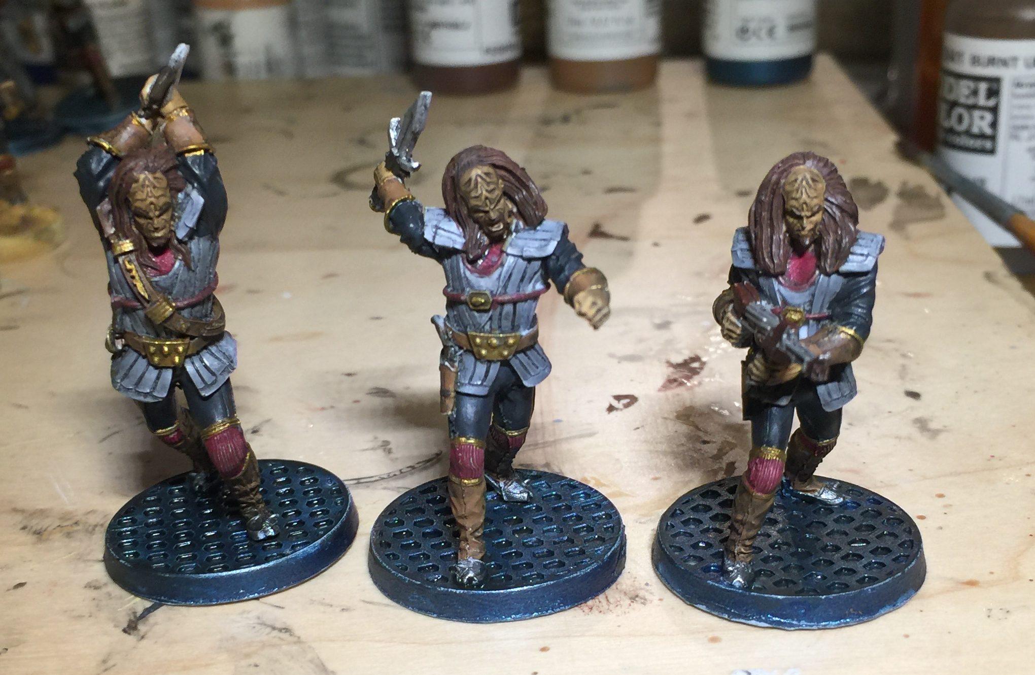 Star Trek Characters - Klingon Miniatures : Brent's Basement