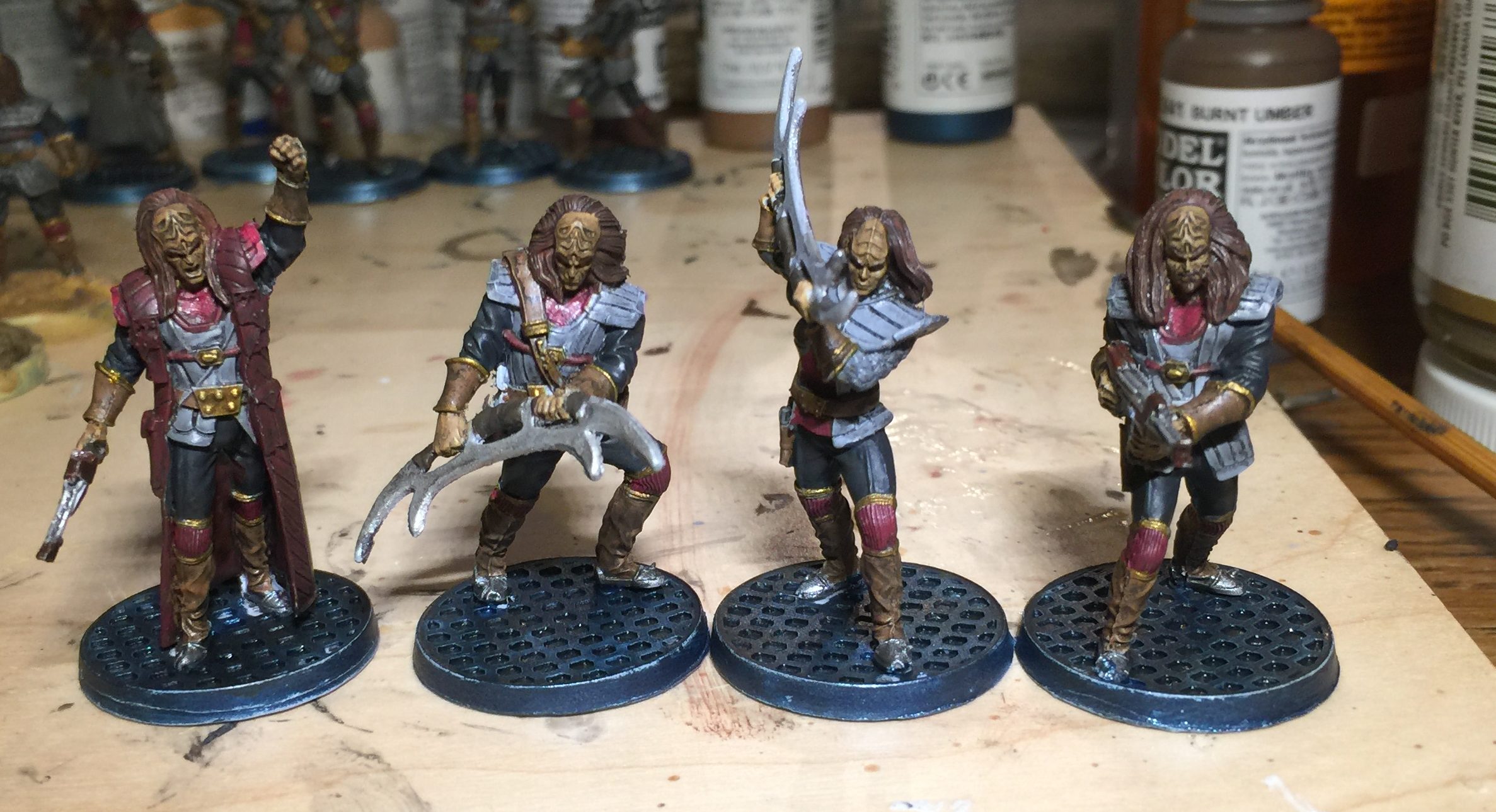 Star Trek Characters - Klingon Miniatures : Brent's Basement