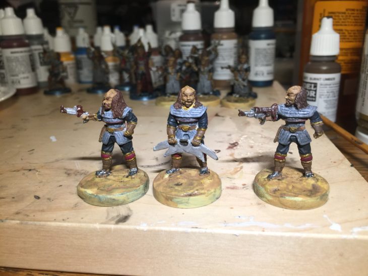 Star Trek Characters - Klingon Miniatures : Brent's Basement